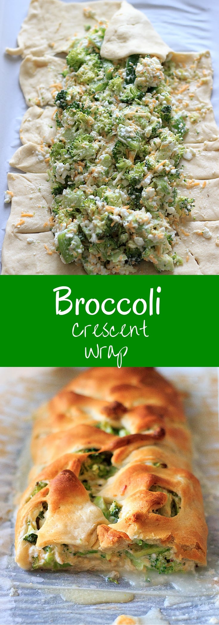 Broccoli crescent wrap - 5 main ingredients, 30 minute dinner