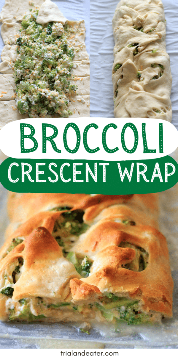 Broccoli crescent wrap - 5 main ingredients, 30 minute dinner