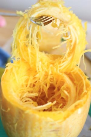How to Cut and Cook Spaghetti Squash - options for both