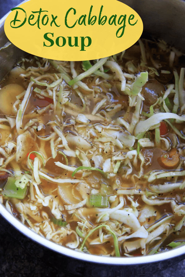 Detox Cabbage Soup - Trial and Eater