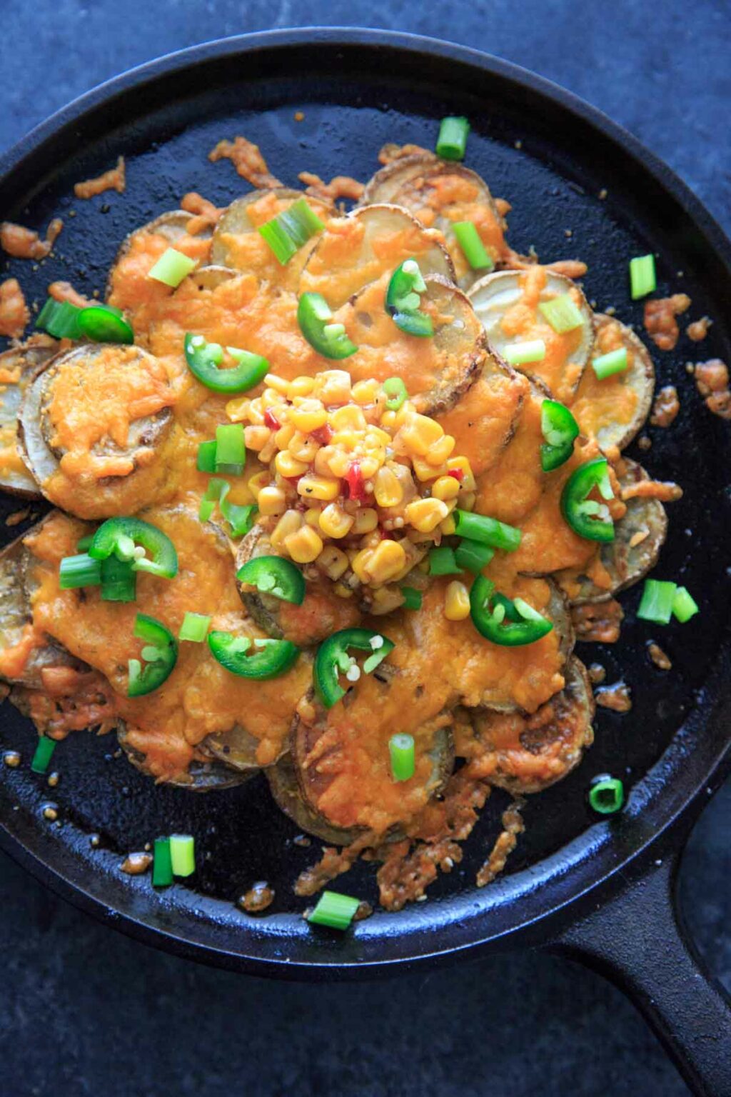 Irish Pub Potato Nachos - Gluten-Free Appetizer from Trial and Eater