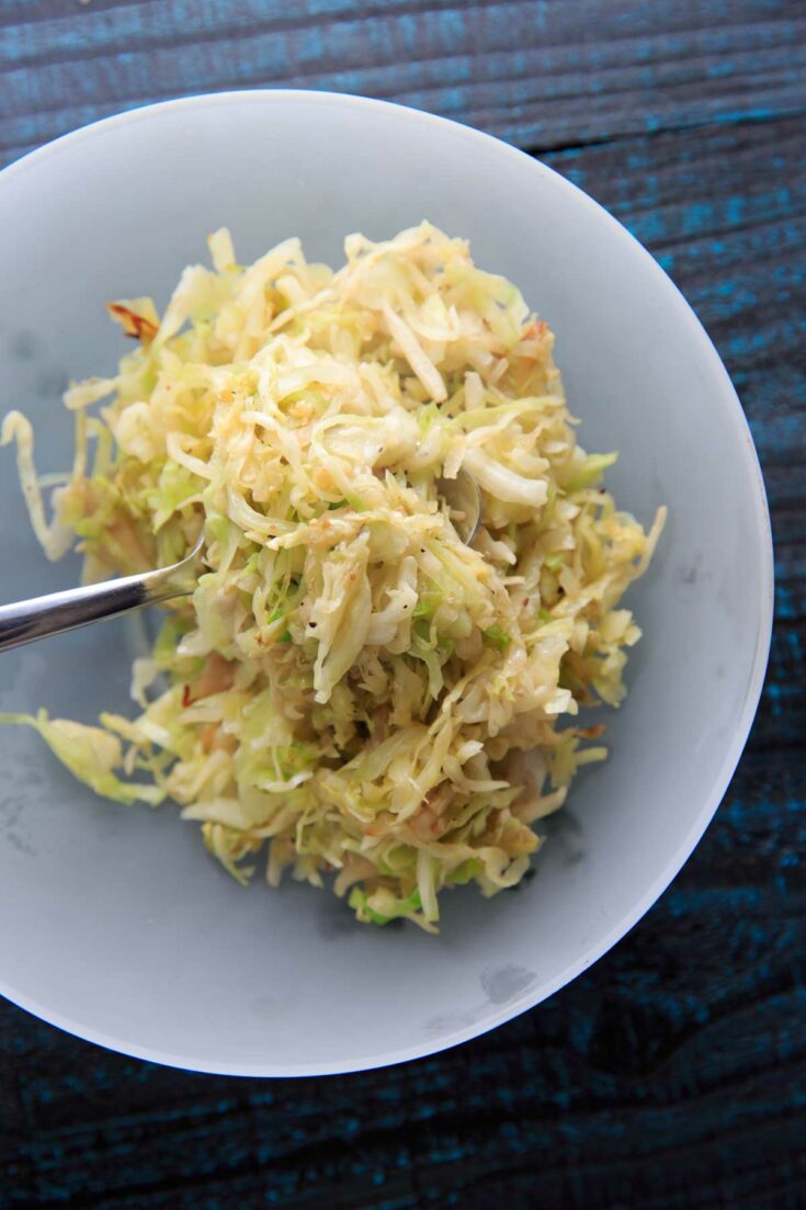 Garlicky Sauteed Cabbage - Trial and Eater