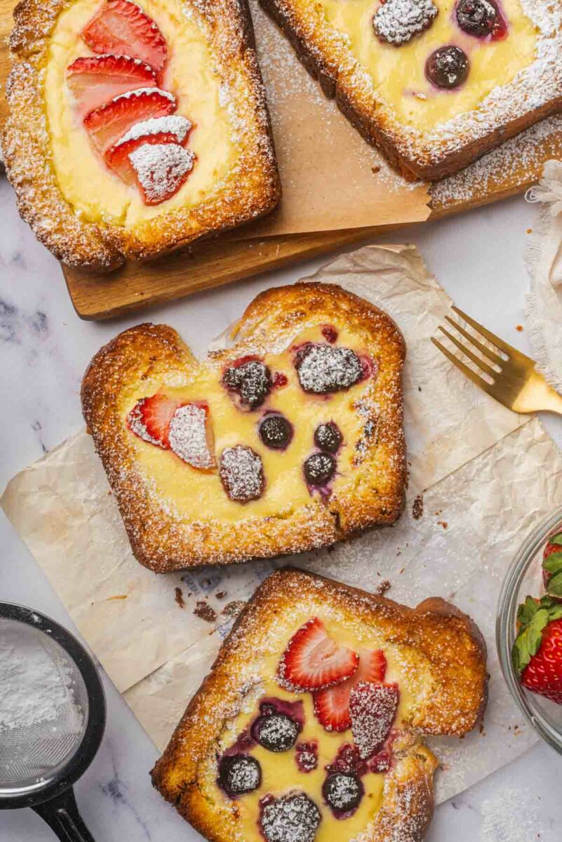Yogurt Custard Toast Recipe