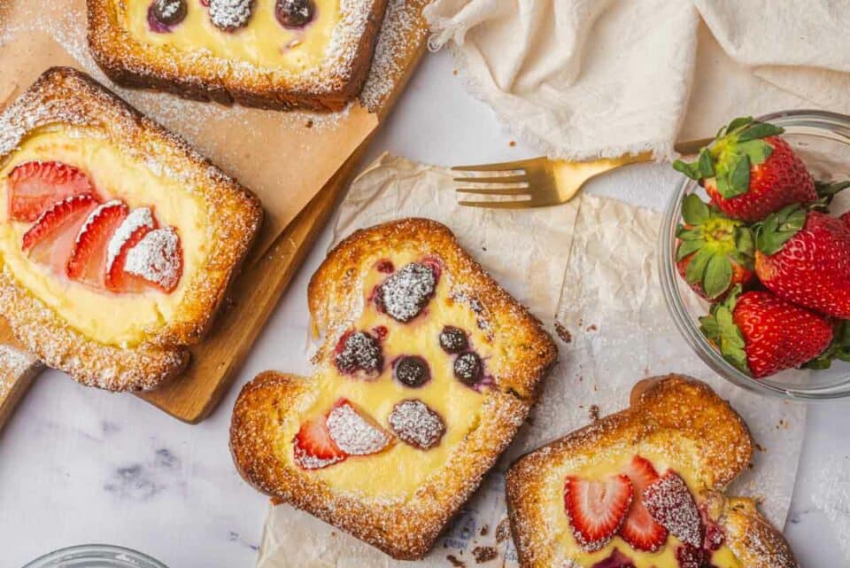 Yogurt Custard Toast Recipe