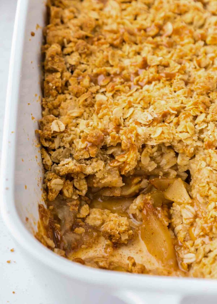 Caramel Apple Crisp Recipe