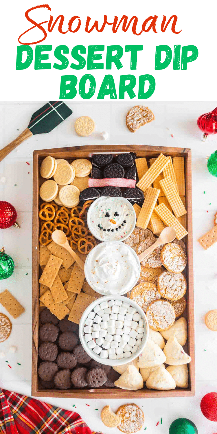 Snowman Board (3 Dessert Dips) - Trial and Eater