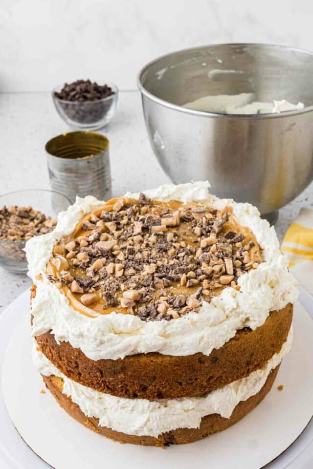 Banoffee Cake (Banana Toffee Cake)