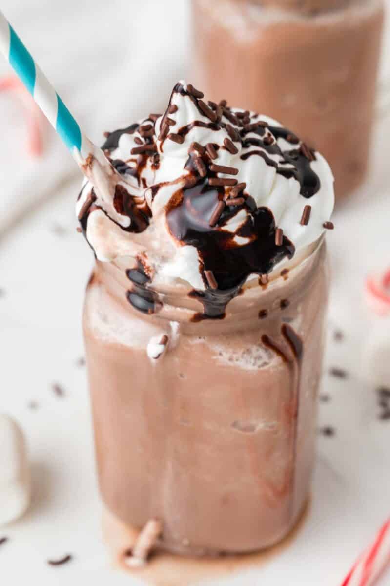 Frozen Hot Chocolate - Trial and Eater