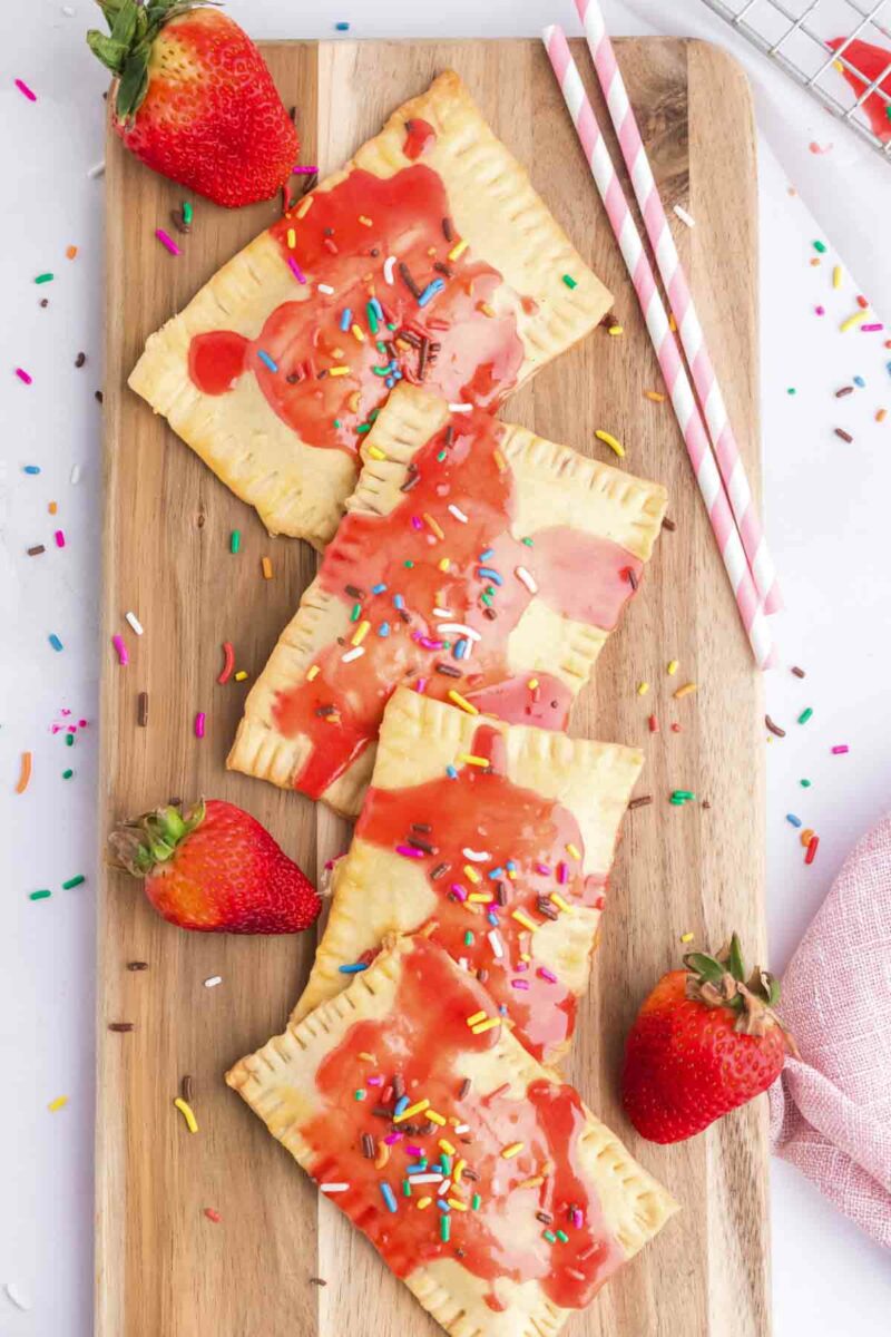 Homemade Strawberry Pop Tarts - Trial and Eater