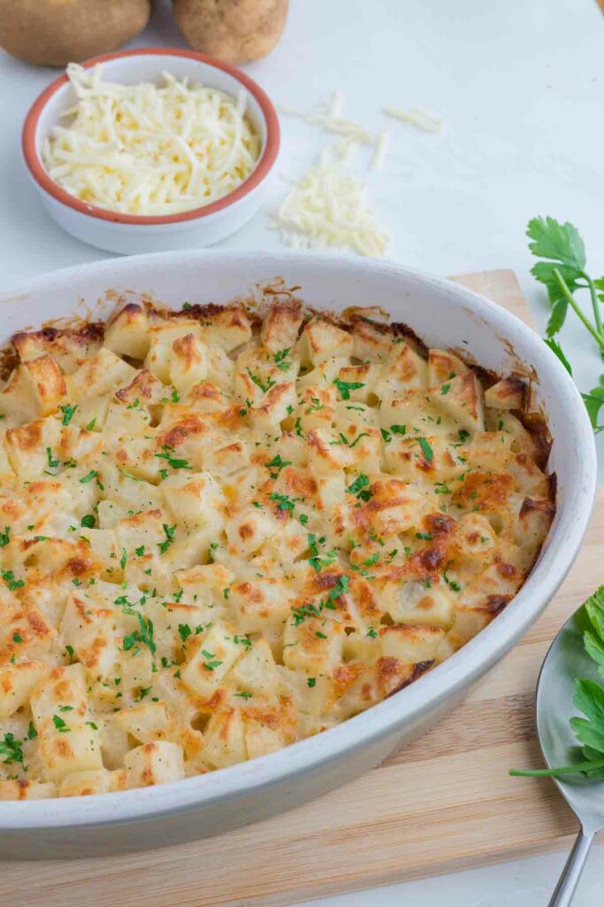 Cheesy Mississippi Mud Potatoes - Trial and Eater